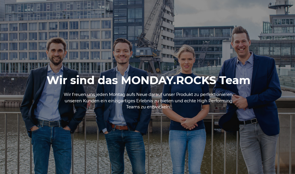 Unser Team | Die Teamarchitekten | MONDAY.ROCKS