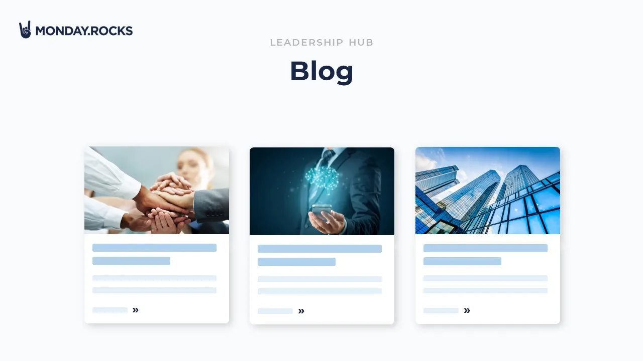 Erfolgreiche Teamführung | MONDAY.ROCKS | Blog